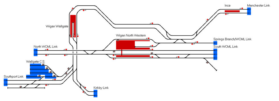 Railway Operation Simulator - Wigan Area by Troy Baxter