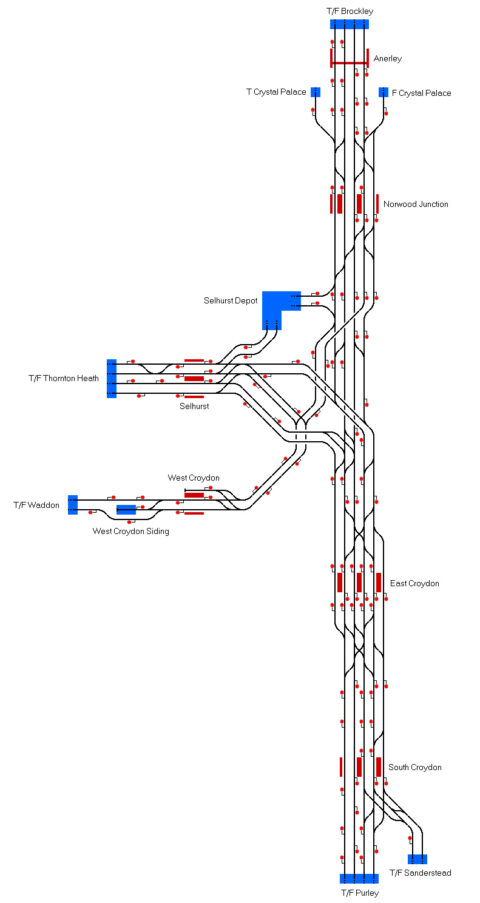 Railway Operation Simulator - Croydon by Daniel Gill