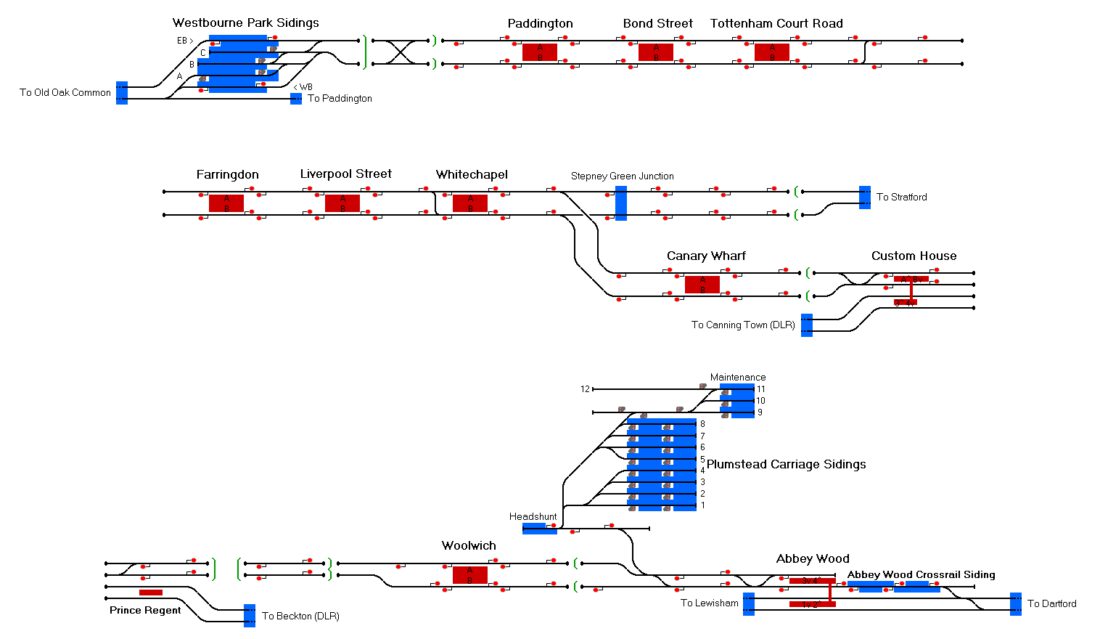 Elizabeth Line - Railway Operation Simulator