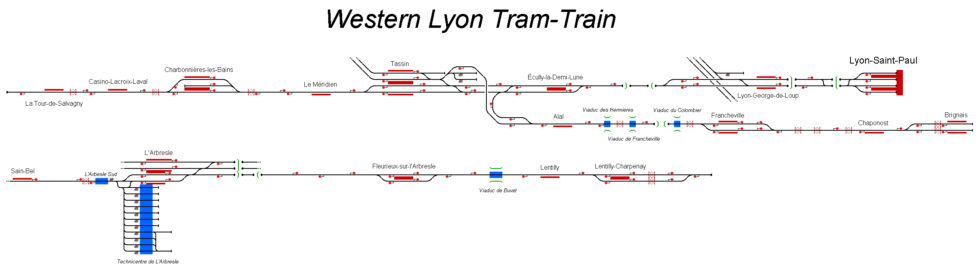 Railway Operation Simulator - Western Lyon Tram-Train by Krizar